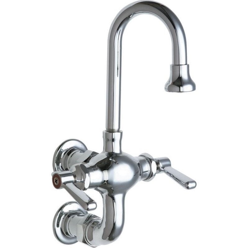 Chicago Faucets 225-261Ab Wall Mounted Utility / Service Faucet ...