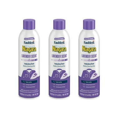 Faultless Niagara Heavy Finish Ironing Spray Starch 3 Pack - Walmart.com