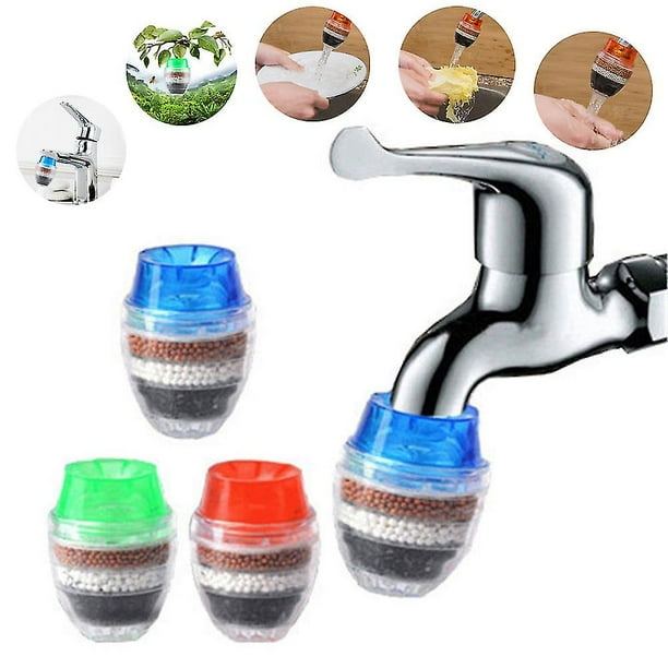 3 Pack Faucet Mount Filters Faucet Water Filter Purifier Kitchen Tap ...