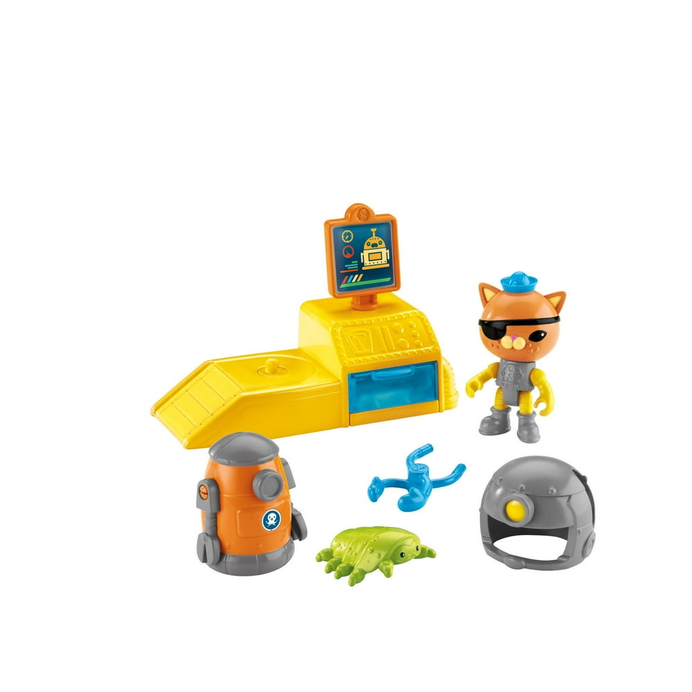 Fisher-Price Octonauts Kwazii & Octobot Play Set - Walmart.com ...