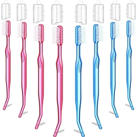 8 Pieces Orthodontic Toothbrushes DoubleCPDD Ended Interdental Brush V ...