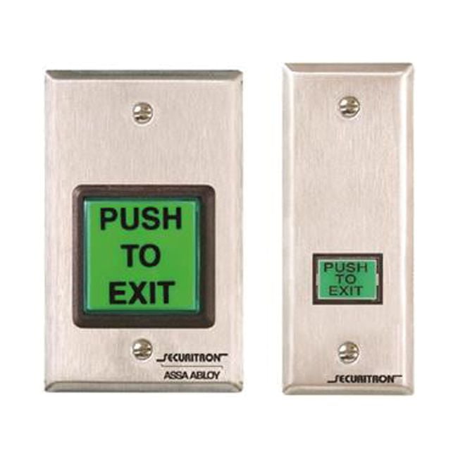 Securitron Emergency Exit Button with 30 Second Timer SG, Green, Red ...