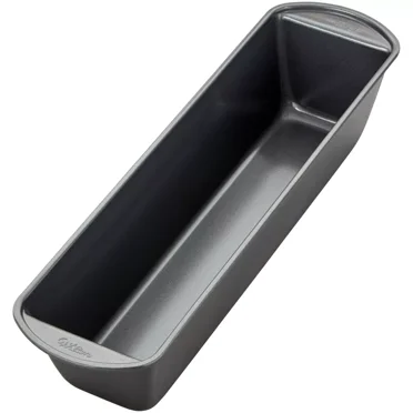 Wilton Non-Stick Large Aluminum Baking Bread Cake Pan, 18-Cavity Mini ...