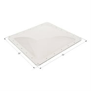 Icon RV Skylight SL1414 - Living Inside with 14" x 14" x 4" Dome, 18" x ...