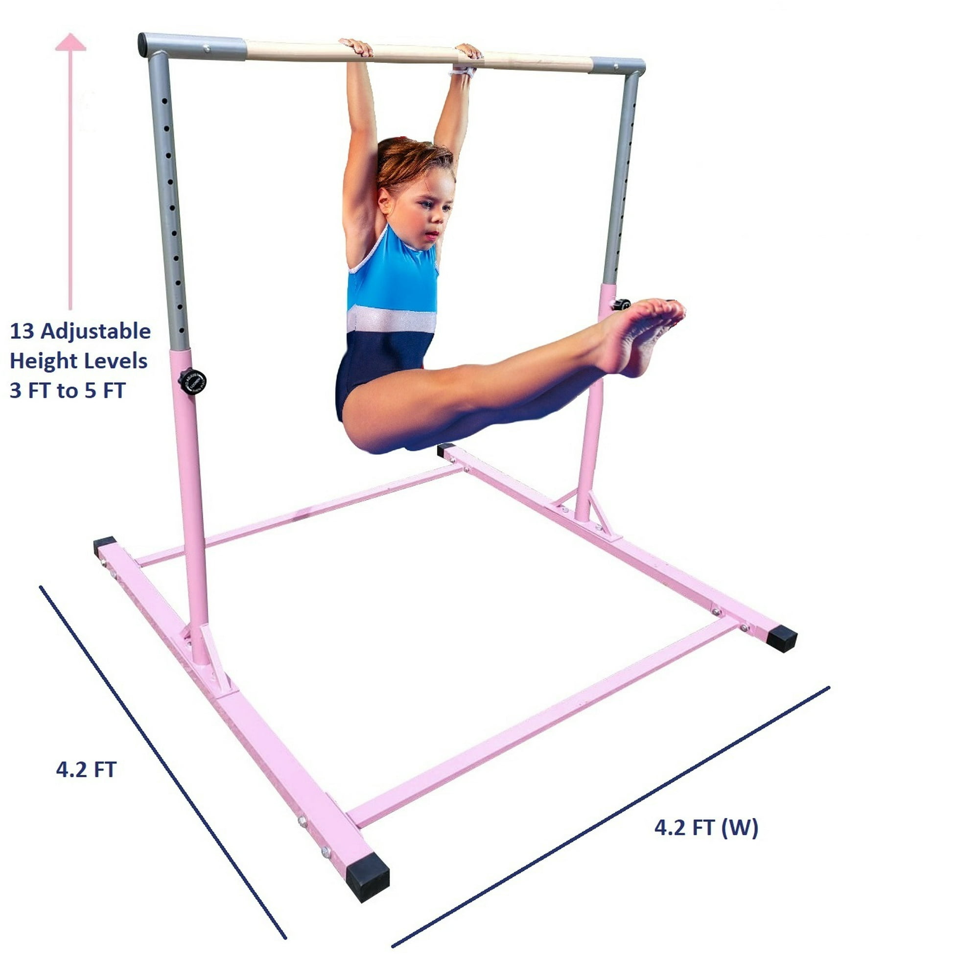 Click here for Toykraft Gymnastic Bar Adjustable Height 3 To 5 Ft... prices