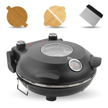 Virtu Electric Pizza Oven & Pizza Maker Machine, 12 Inch Pizza cooker ...