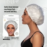 Evolve Go Satin Shower Cap, Ivory - Walmart.com