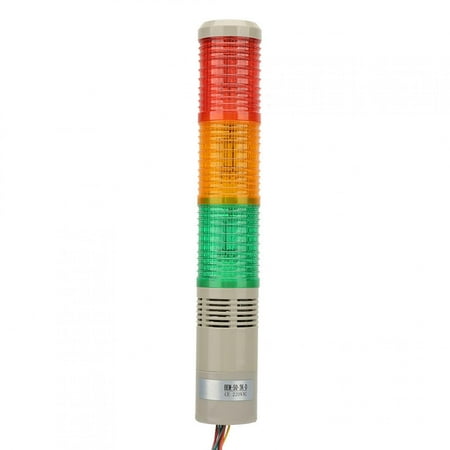 Sparkling Caution Light LED Warning Light Beeping Alarm For Machine ...