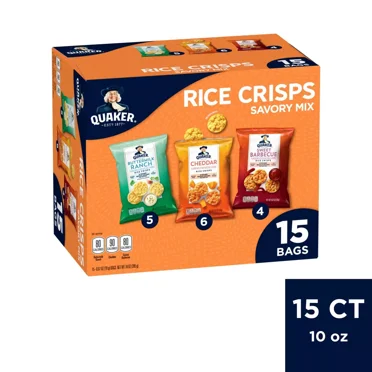 Quaker 5.9 Ounce Everything Rice Cakes - Walmart.com