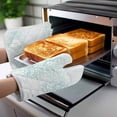 Oven Mitts and Pot Holders Set Spring Flower Heat Resistant Kitchen ...