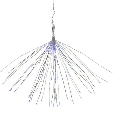 15" Pure White & Blue LED Lighted Snowflake Christmas Window Decoration ...