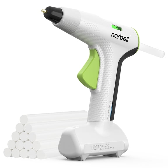 Hot Glue Gun Kit with 30 Sticks, Fast Preheating Melt, High Temp for ...