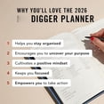 MI GOALS Goal Digger Weekly Planner 2026 | Dated Journal for Gratitude ...