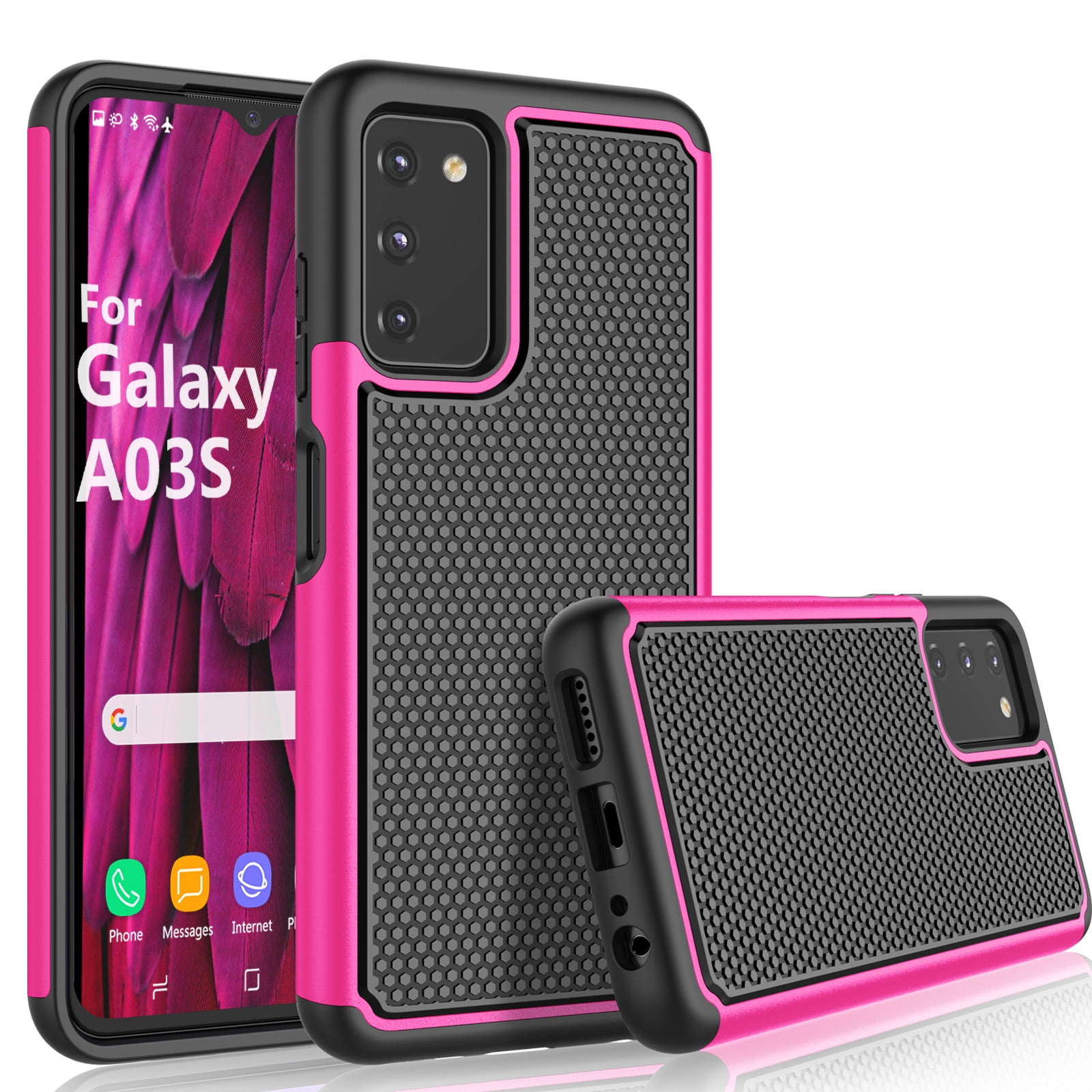 Tiflook For Samsung Galaxy A03S Case (US Version) SM-A037 [Military ...