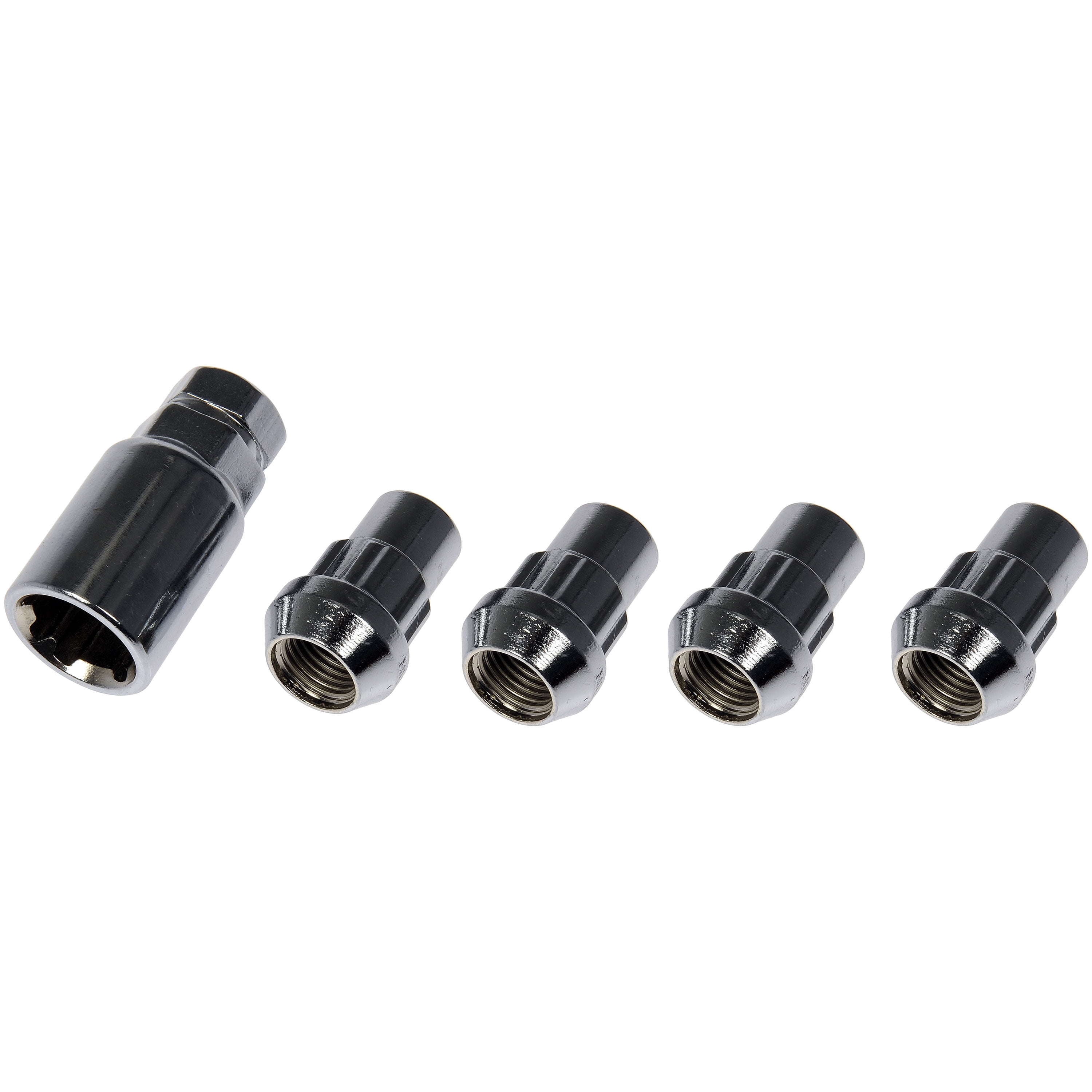 Dorman 712-628.5 Wheel Lock Set for Specific Models, Chrome (Pack of 5 ...