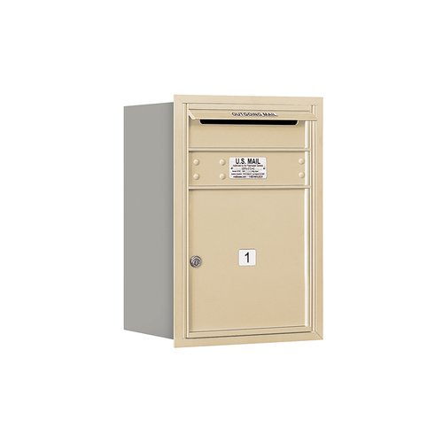 Salsbury Industries Recessed USPS 2 Door 4C Horizontal Mail Center with ...