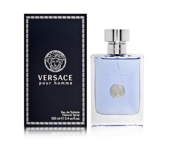 Versace Pour Homme by Versace 3.4 oz EDT spray mens cologne 100 ml NIB ...