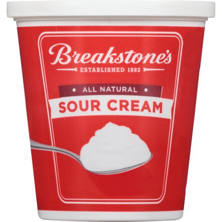 Breakstone's All Natural Sour Cream, 8 oz Tub - Walmart.com