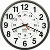 Skil Craft Slimline Round Quartz Wall Clock, Plastic Frame, Battery ...