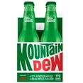 Mountain Dew Soda Pop, 12 fl oz, 4 Pack Glass Bottles - Walmart.com