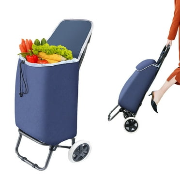 Helping Hand Pop 'n Shop Folding Cart with Pop on Wheels and Foam ...