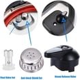 Steam Release Handle, Original Float Valve Replacement Parts with 3 ...