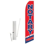Bingo Red Super Novo Feather Flag - Complete with 15ft Pole Set and ...