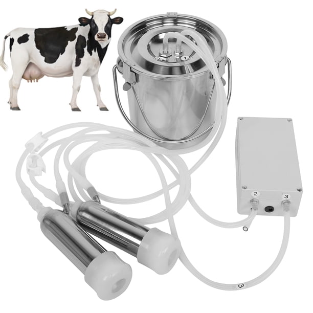 Gentle Suction Milking Machine, Impulse Cow Milking Device, Stainless ...