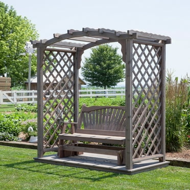 Oakland Living Royal Arbor with Gate - Walmart.com