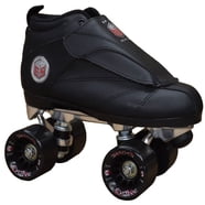 Chicago Mens? Bullet Speed Skates Black Classic Quad Roller Skate, Size ...