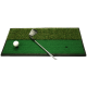 Dual-Surface Hitting/Practice, Chipping and Driving Golf Grass Mat with ...
