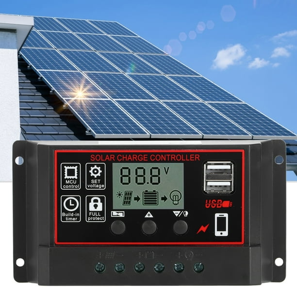 Photovoltaic Controller, Intelligent Solar Charge Controller, 12V 24V ...
