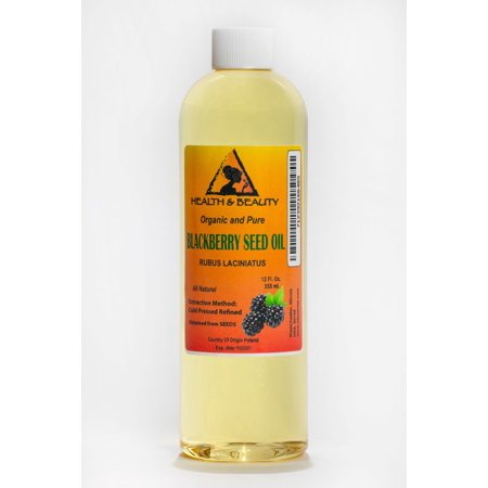 Blackberry seed oil refined organic carrier cold pressed premium 100% ...