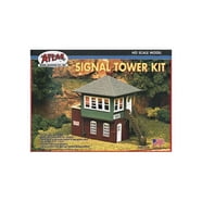 Life-Like Trains HO Scale Fire House Building Set, Model Railroad ...