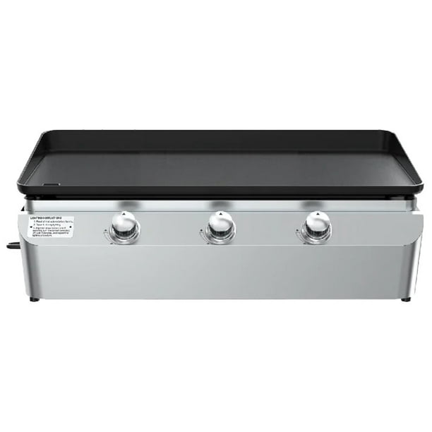 Nexgrill 3 Burner Portable Propane Gas Grill with Griddle Top - Walmart.com