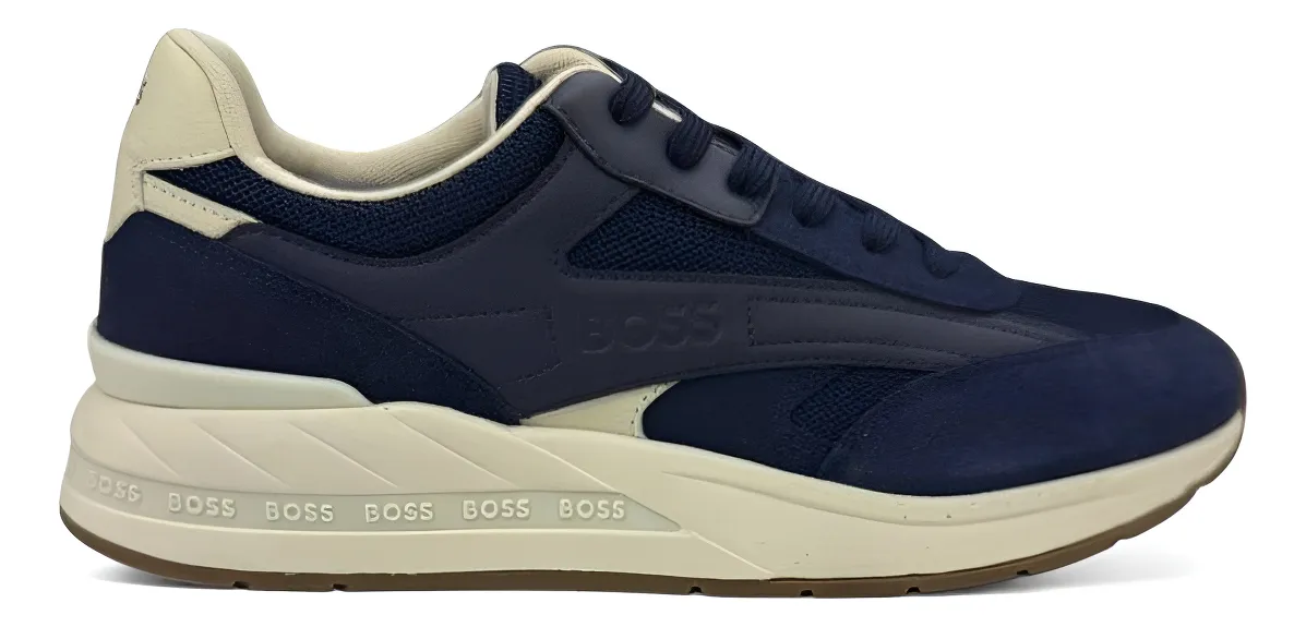 TENIS HUGO BOSS KURT RUNN DARK BLUE | Bodega Aurrera en línea