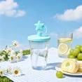 BBilaBu Cute Star Straw Covers Cap Toppers,Reusable Cute Silicone Straw ...
