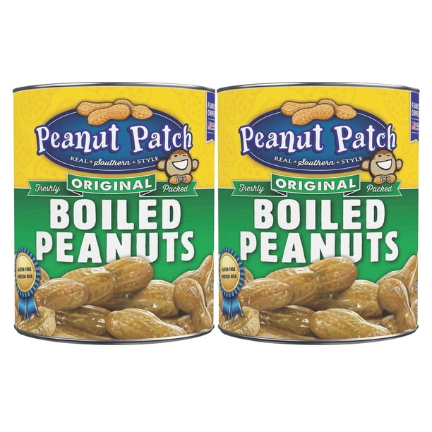 2 Pack | Peanut Patch Green Boiled Peanuts, Jumbo, 6 lbs - Walmart.com