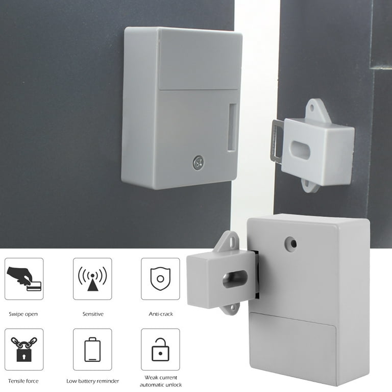 Electronic Rfid Cabinet Lock Hidden Style | Cabinets Matttroy