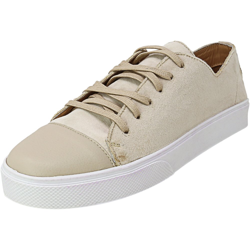 Kaanas - Kaanas Women's Atacama Champagne Low Top Velvet Sneaker - 7M ...
