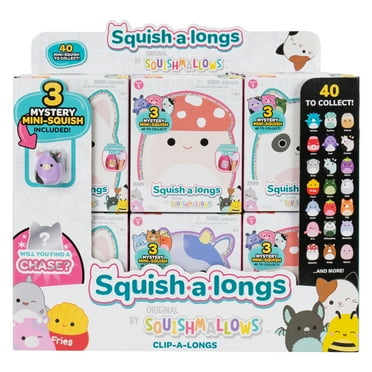 Squish-a-longs by Original Squishmallows 14 Pack - (14) 1 inch Mini ...
