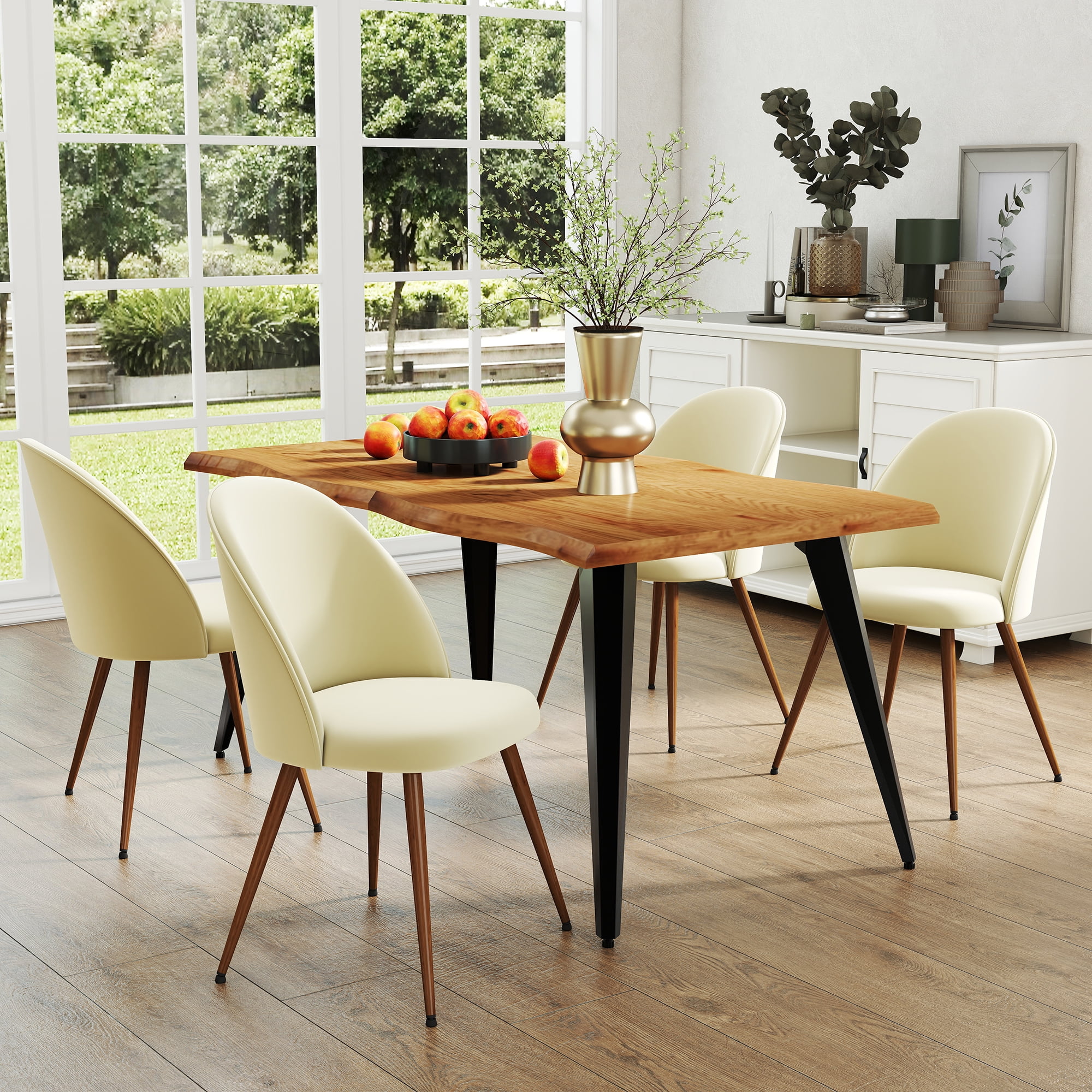 Click here for Homy Casa 63 Inch Dining Table Set With 1 Table An... prices