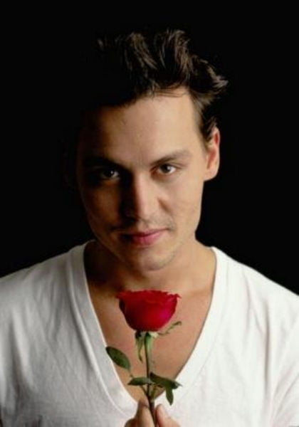 Johnny Depp Poster Rose 24x36 Art Poster 24x36 Unframed, Age: Adults ...