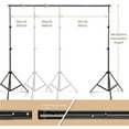 ShowMaven Photography Lighting Kit, 6.5ft x 10ft Background Stand ...