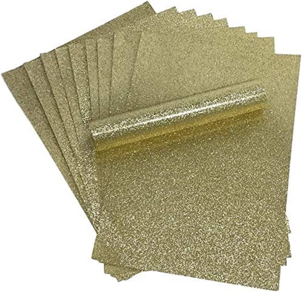 Gold Glitter Card A4 Sparkly Soft Touch Virtually Non Shed 250gsm ...