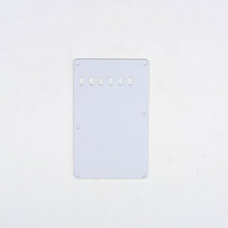 Musiclily 6 Hole Strat Back Plate Tremolo Cavity Cover Vintage Style ...