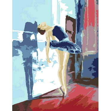 Artwille DIY Paint by Numbers for Adults and Kids - Neon Lion - Walmart.com