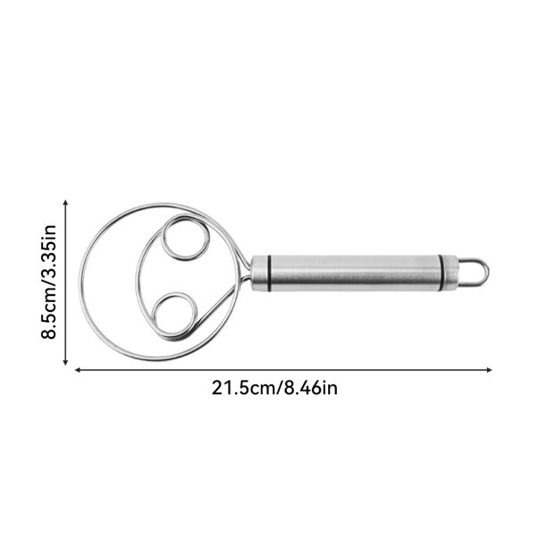 ruzhgo Powder Beater Rustproof Easy to Clean Flour Stirrer Polishing ...