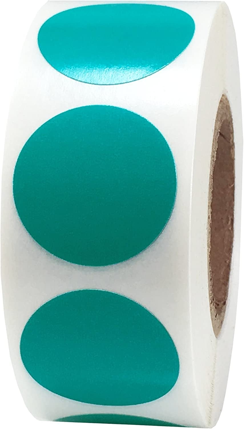 Emerald Color Coding Labels for Organizing Inventory 0.75 Inch Round ...