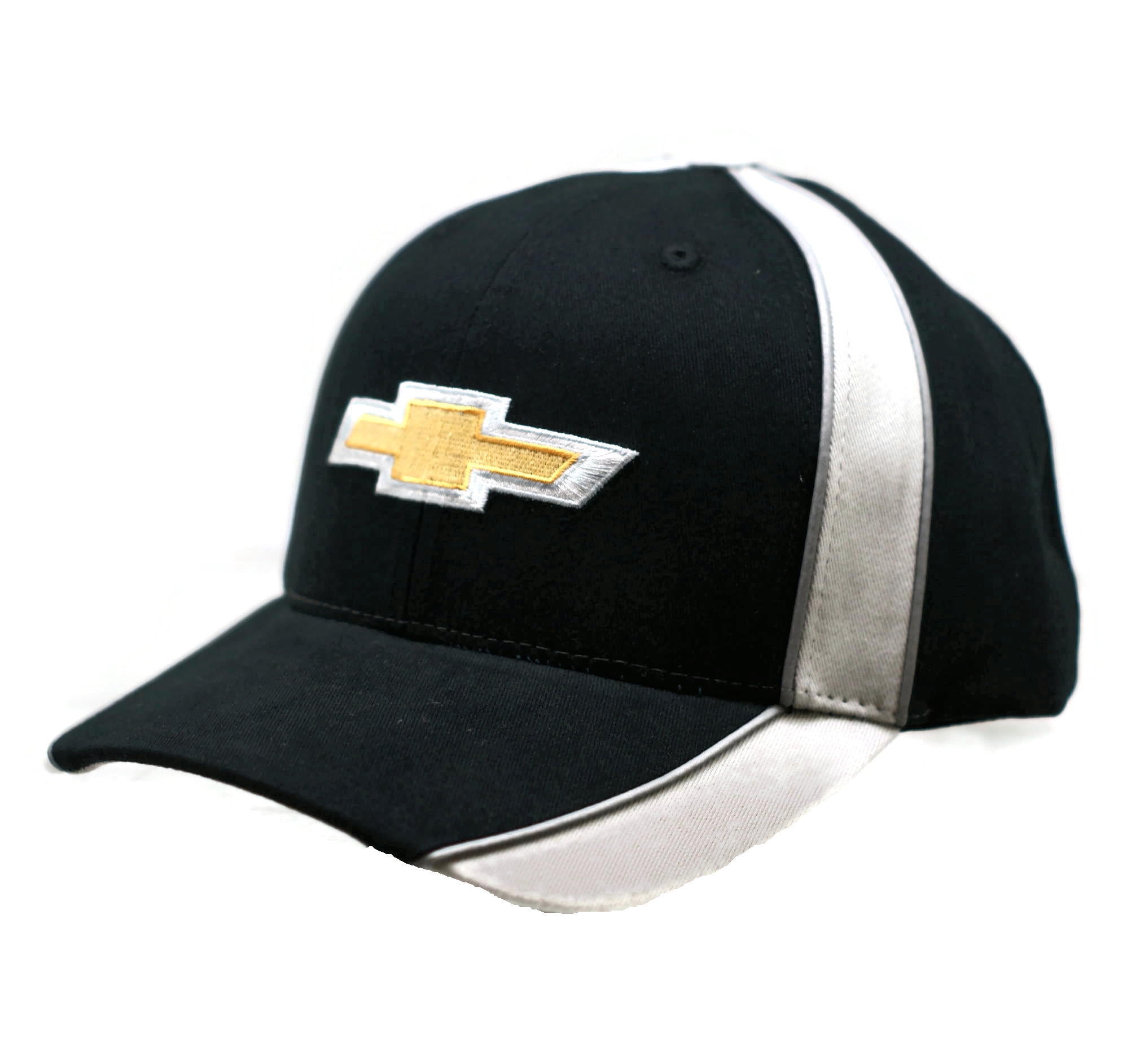 Hat - Chevrolet Performance Stripe Adjustable CFS Ball Cap Black & Gray ...